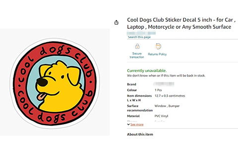 24-cv-08505，David匿名版权TRO维权，涉案版权Cool Dogs Club曝光-麦家支持-为跨境卖家服务